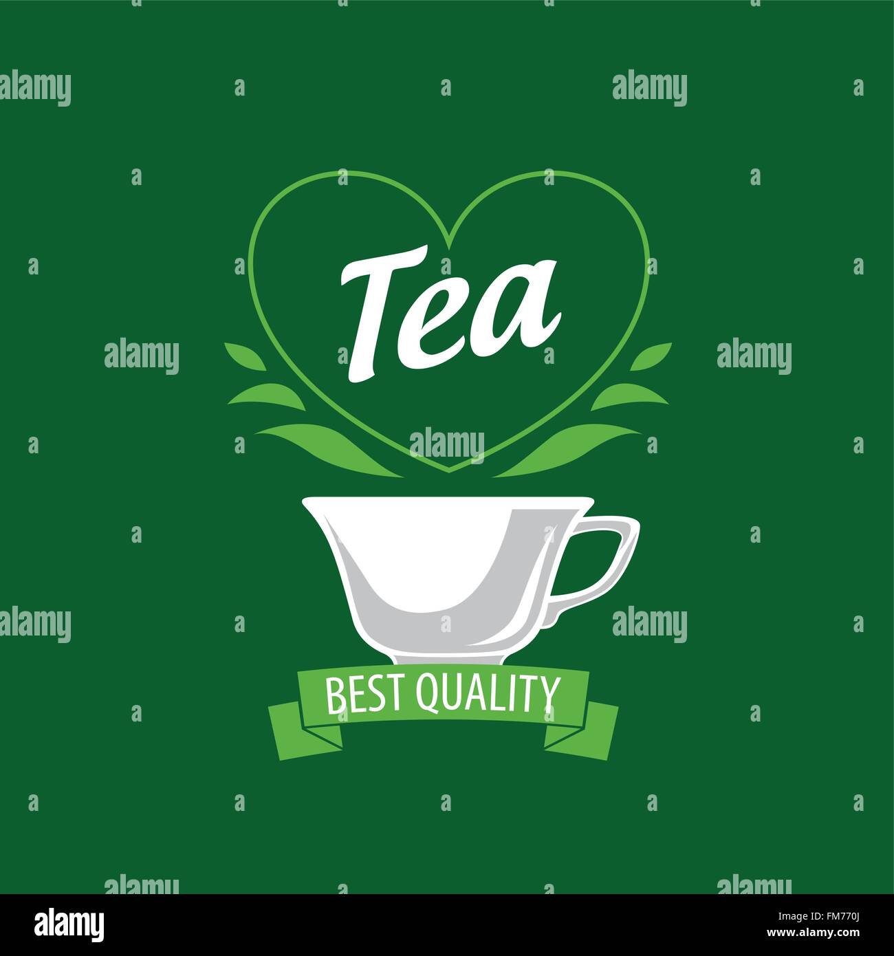 vector logo tea Stock Vector Image & Art - Alamy