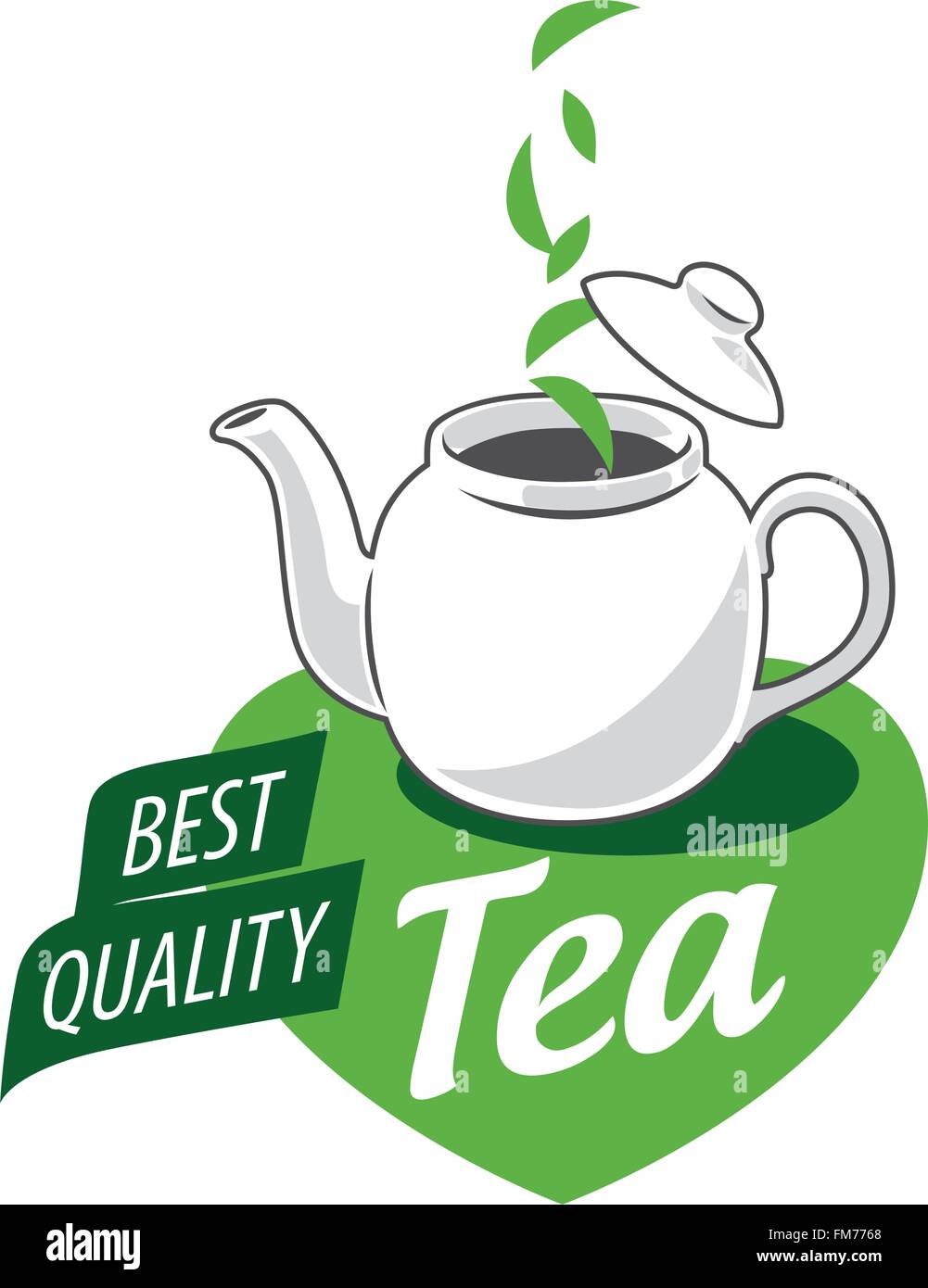 vector logo tea Stock Vector Image & Art - Alamy