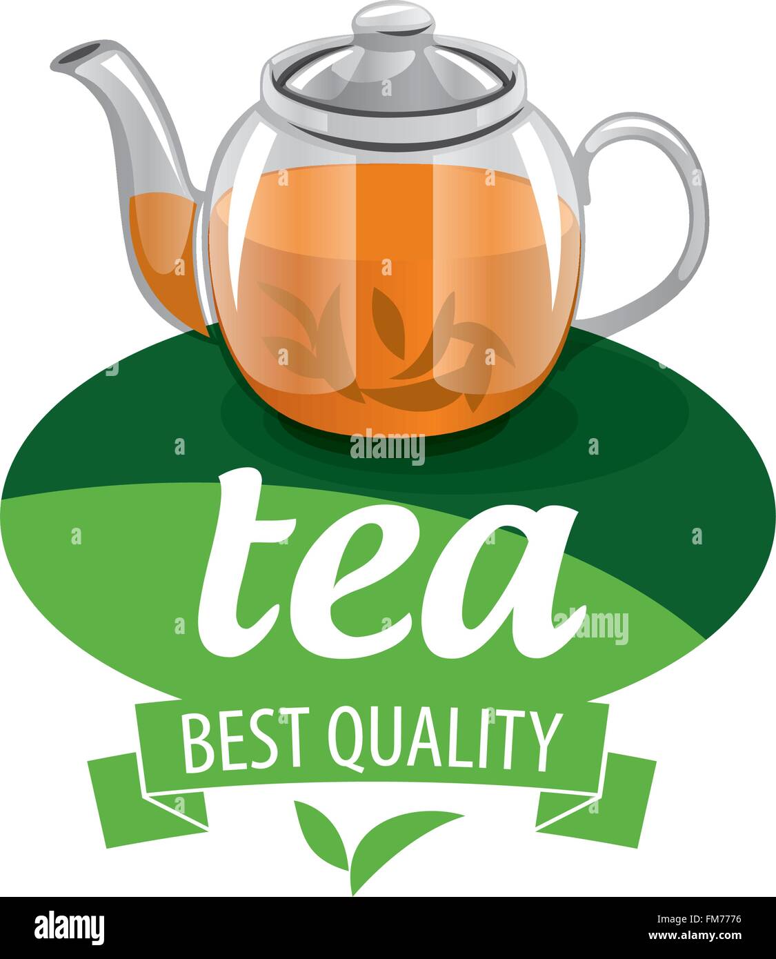 vector logo tea Stock Vector Image & Art - Alamy