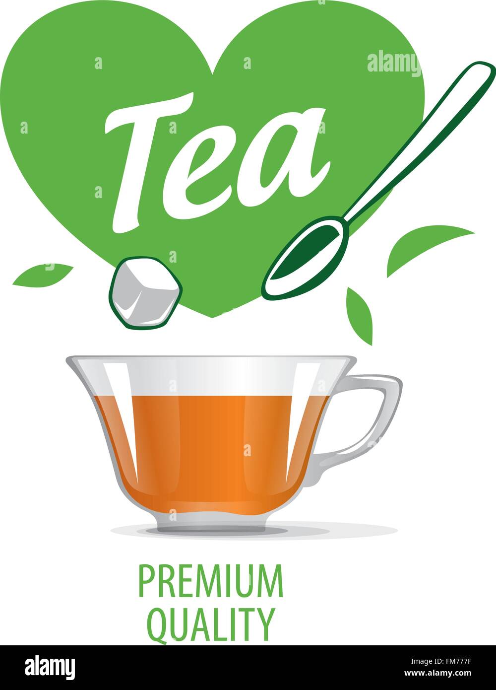 vector logo tea Stock Vector Image & Art - Alamy