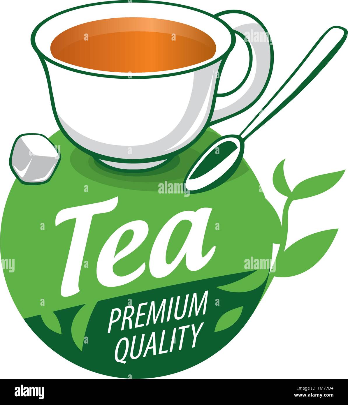 vector logo tea Stock Vector Image & Art - Alamy