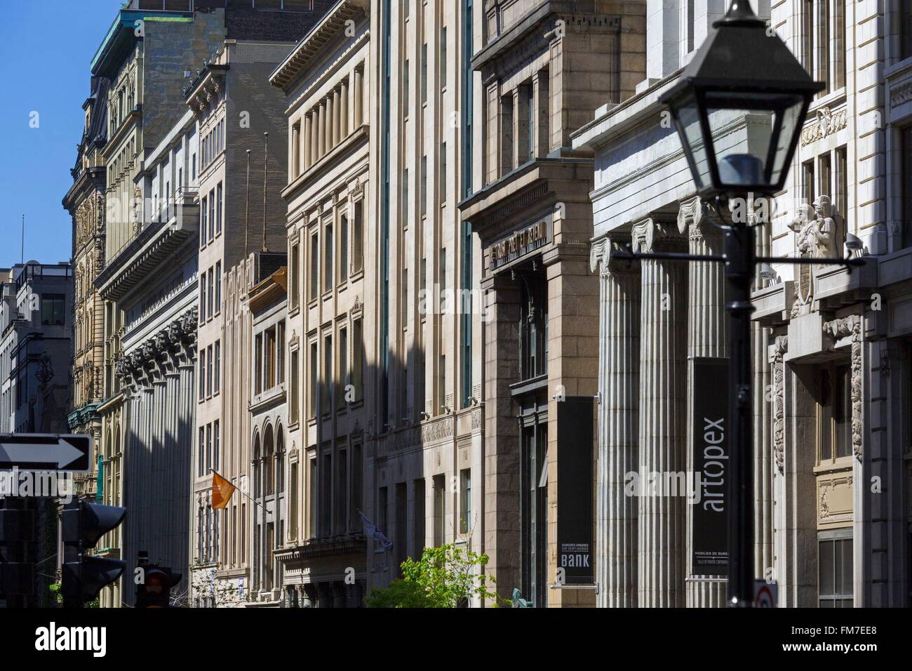 Canada, Quebec province, Montreal, Old Montreal, the old buildings of ...