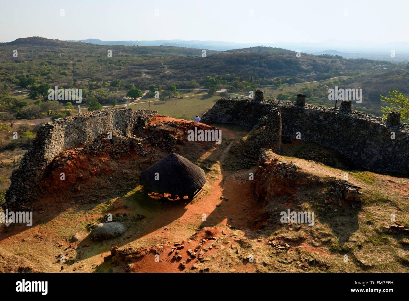 Zimbabwe, Masvingo province, the ruins of the archaeological site of ...