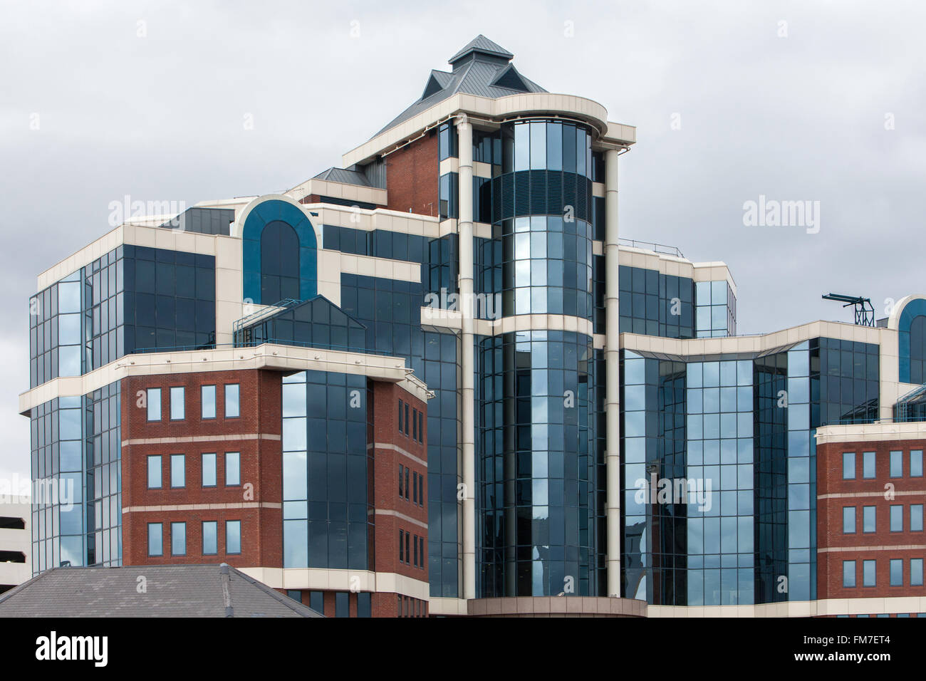 Quayside Architecture, Salford Quays, Manchester, Lancashire, England ...