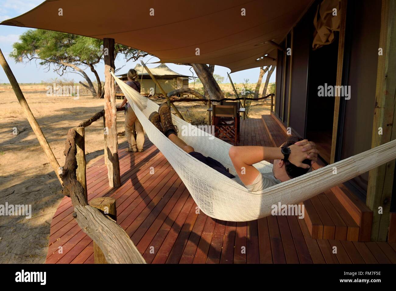 Zimbabwe, Matabeleland North Province, Hwange National Park, Somalisa ...