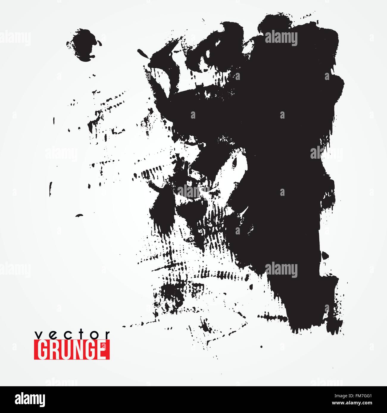 Smeared with paint Stock Vector Images - Alamy