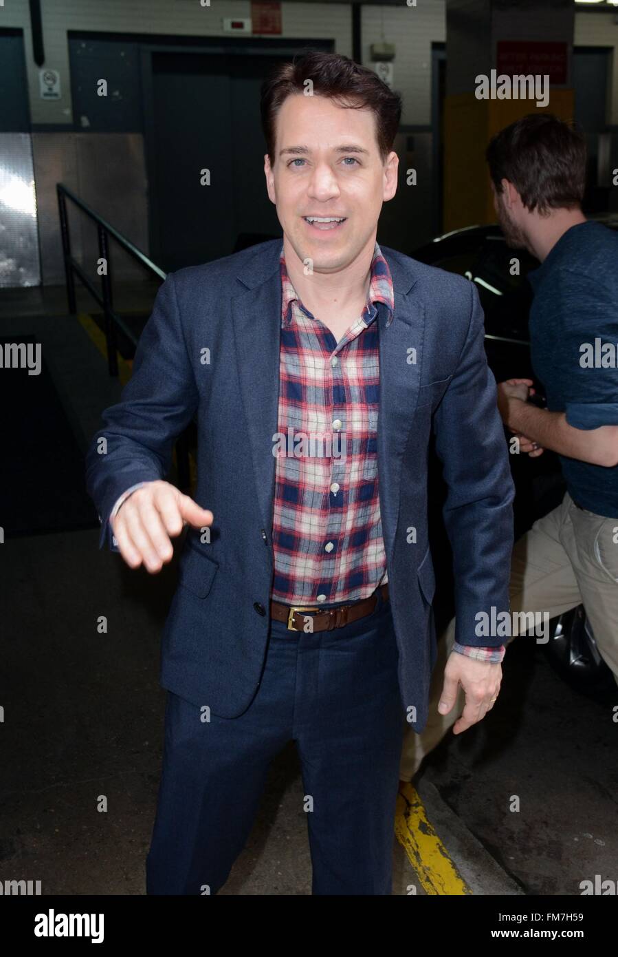 New York, NY, USA. 10th Mar, 2016. T.R. Knight out and about for ...