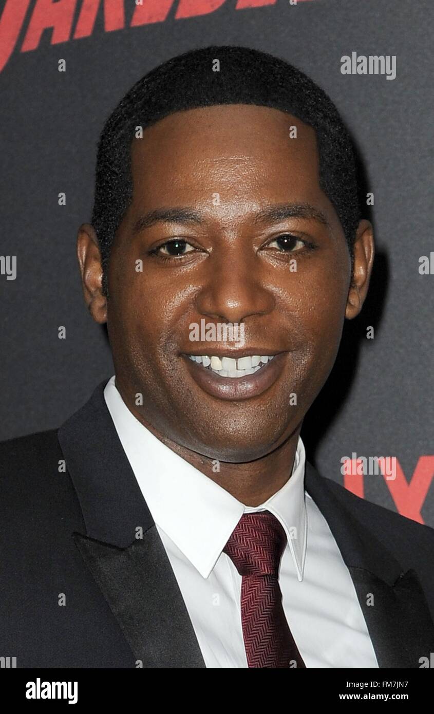 New York, NY, USA. 10th Mar, 2016. Royce Johnson at arrivals for MARVEL ...