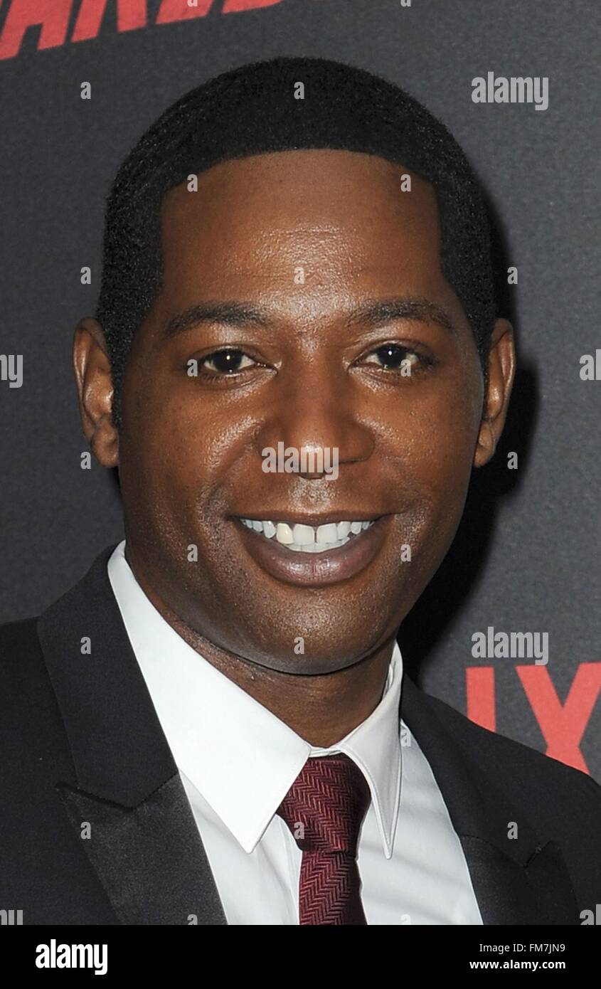 New York, NY, USA. 10th Mar, 2016. Royce Johnson at arrivals for MARVEL ...