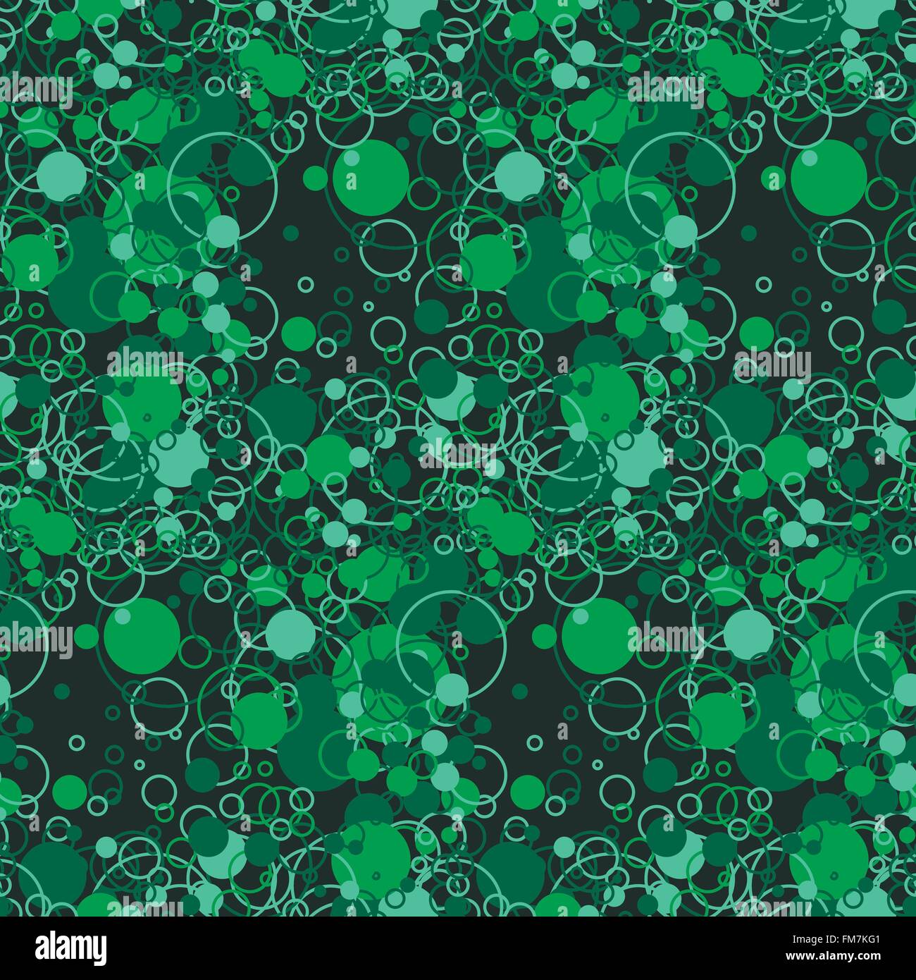 Abstract chaotic circles design Stock Vector Images - Alamy