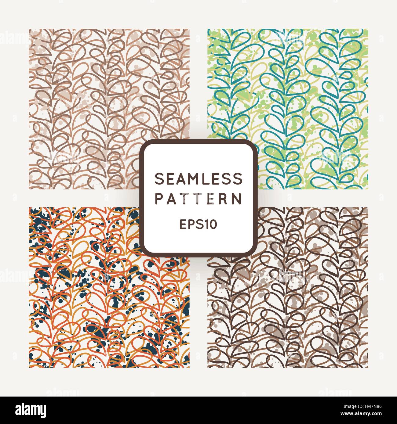 Light colored foliage patterns hi-res stock photography and images - Alamy