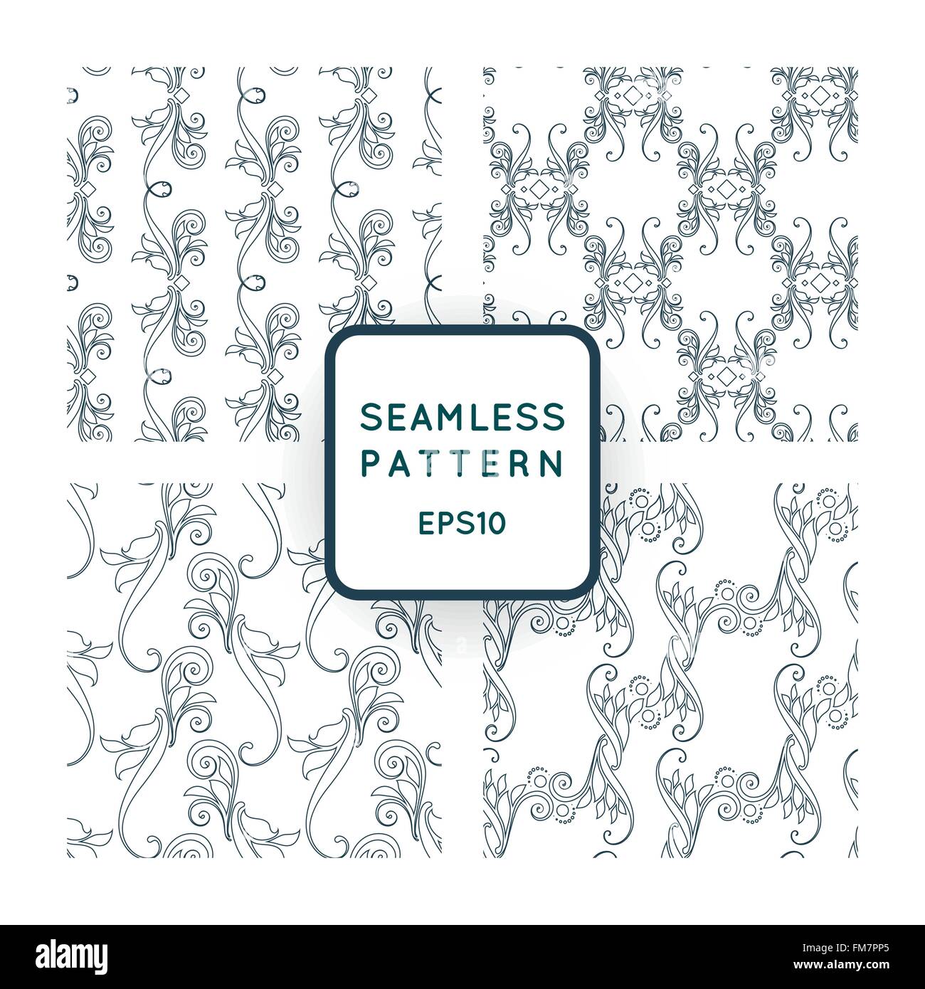 Geometric vines Stock Vector Images - Alamy