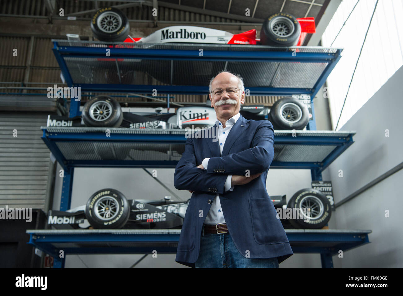 Fellbach, Germany. 11th Mar, 2016. The CEO of Daimler AG, Dieter ...