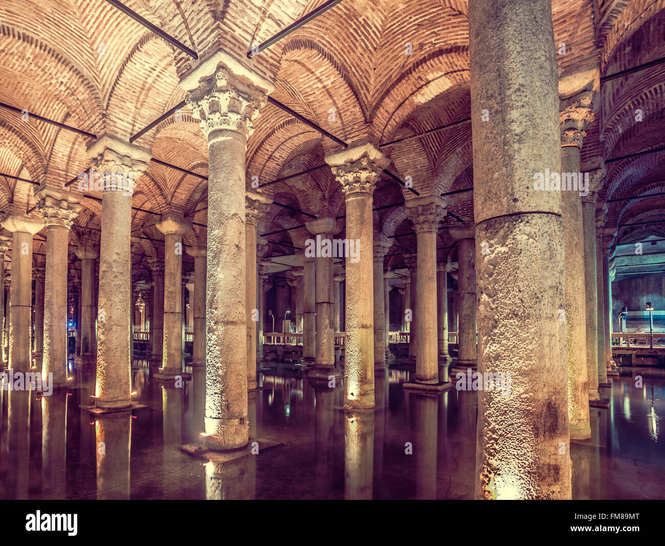 Basilica Cistern in Istanbul Stock Photo - Alamy