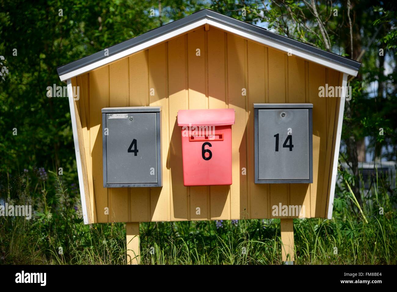 Finland mailboxes hi-res stock photography and images - Alamy