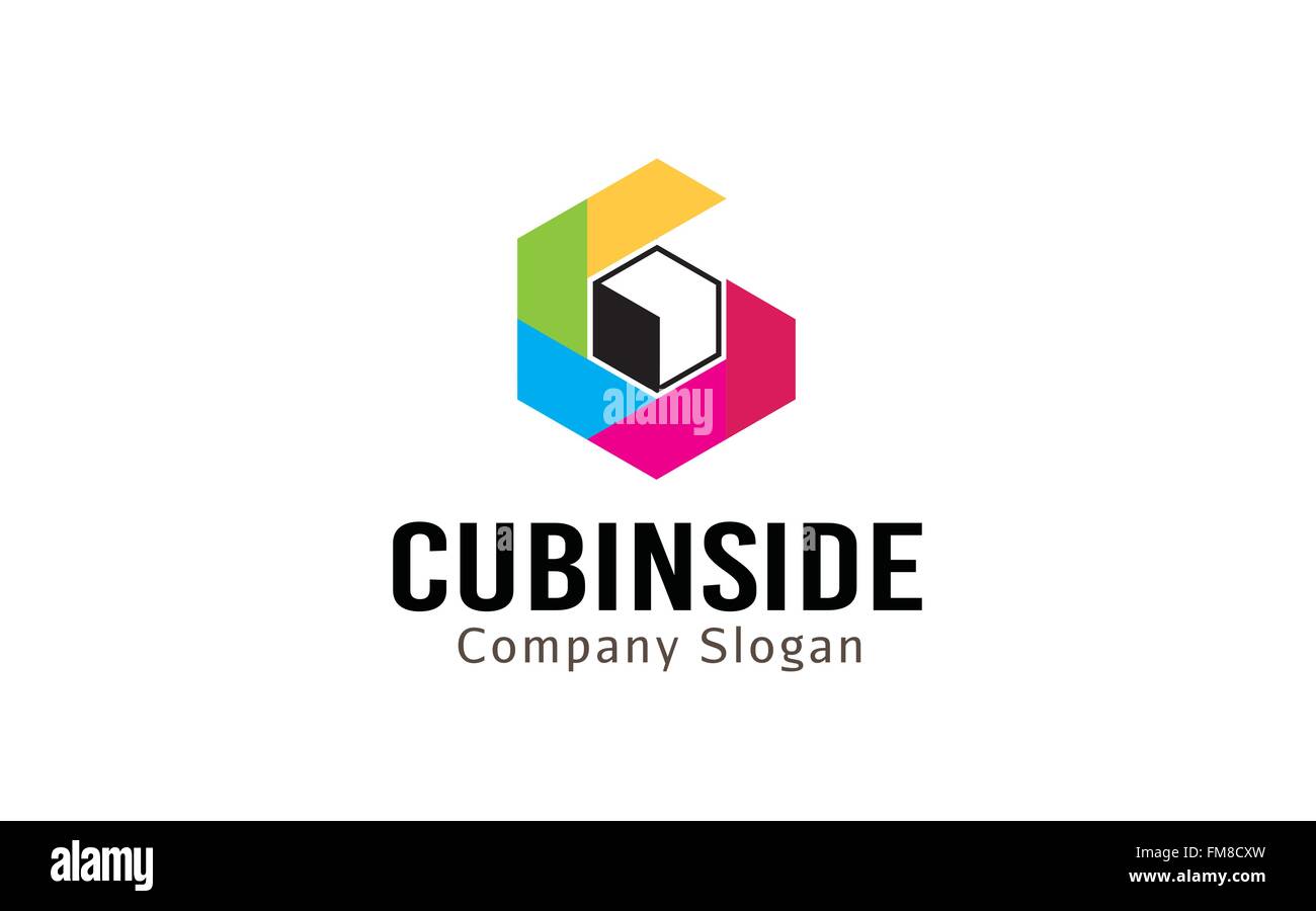 Cube inside Design Illustration Stock Vector Image & Art - Alamy