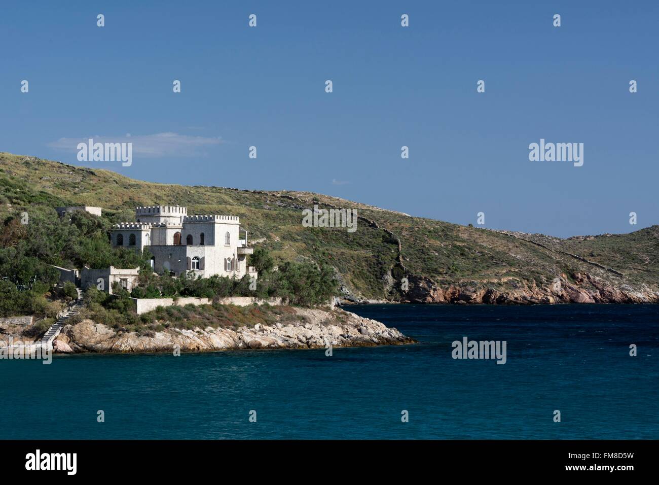 Greece, Cyclades, Syros island, Vari Stock Photo - Alamy