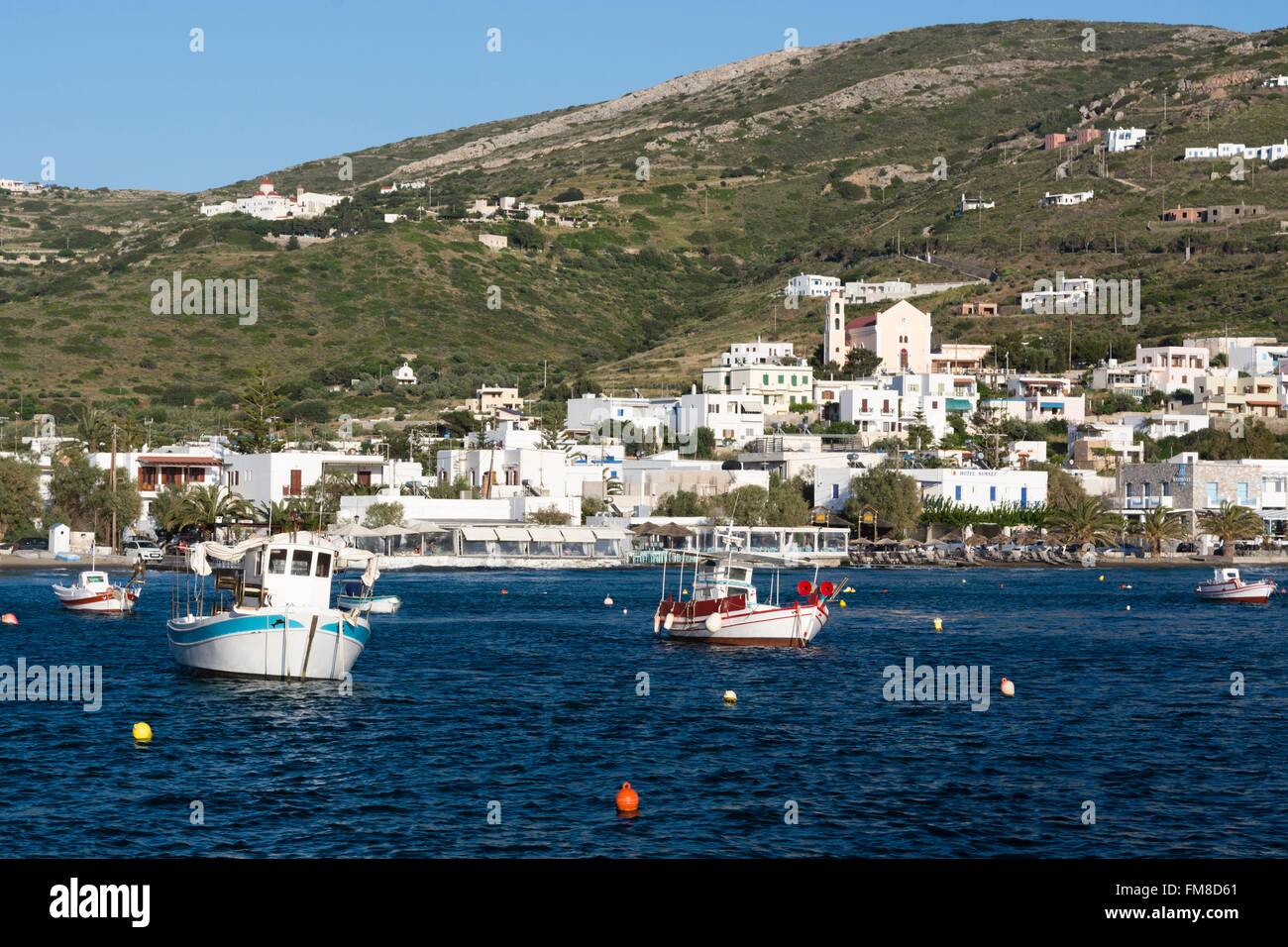 Greece, Cyclades, Syros island, Kini Stock Photo - Alamy
