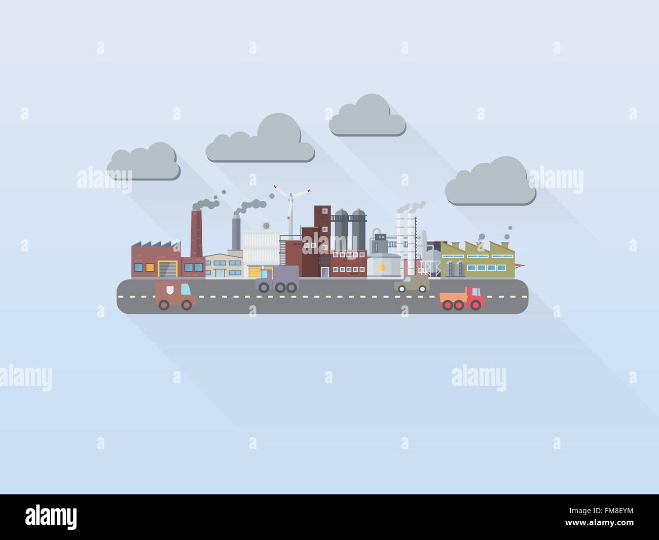 Industrial refinery Stock Vector Images - Alamy