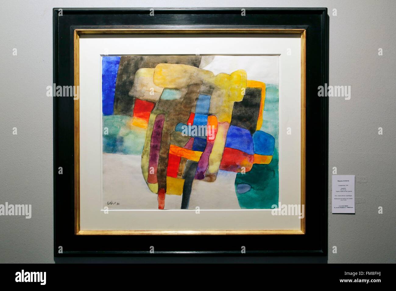 France, Paris, FIAC 2015, International Fair of Contemporary Art hold ...