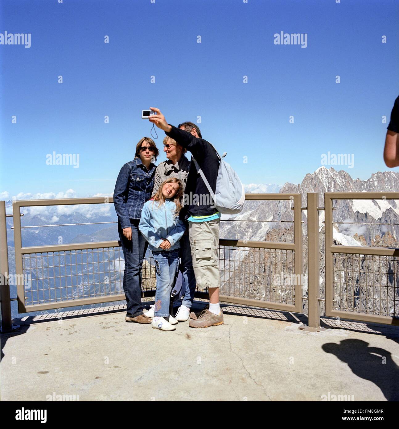 Chamonix france summer family hi-res stock photography and images - Alamy