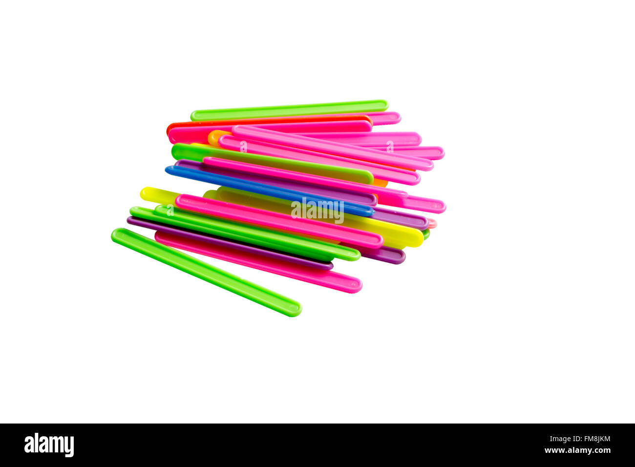 counting multicolored plastic material for teaching children Stock ...