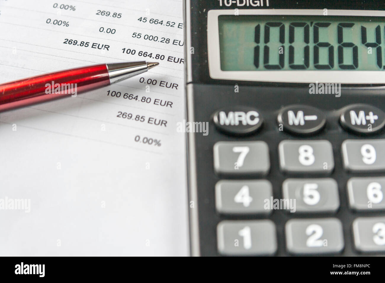 Finance numbers hi-res stock photography and images - Alamy