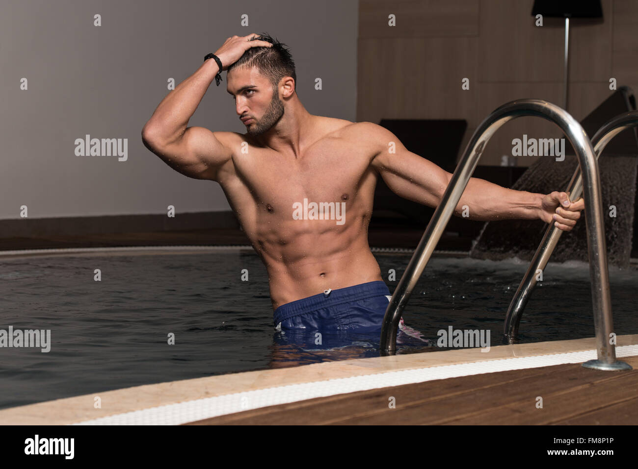 Male bodybuilder laughing hi-res stock photography and images - Alamy