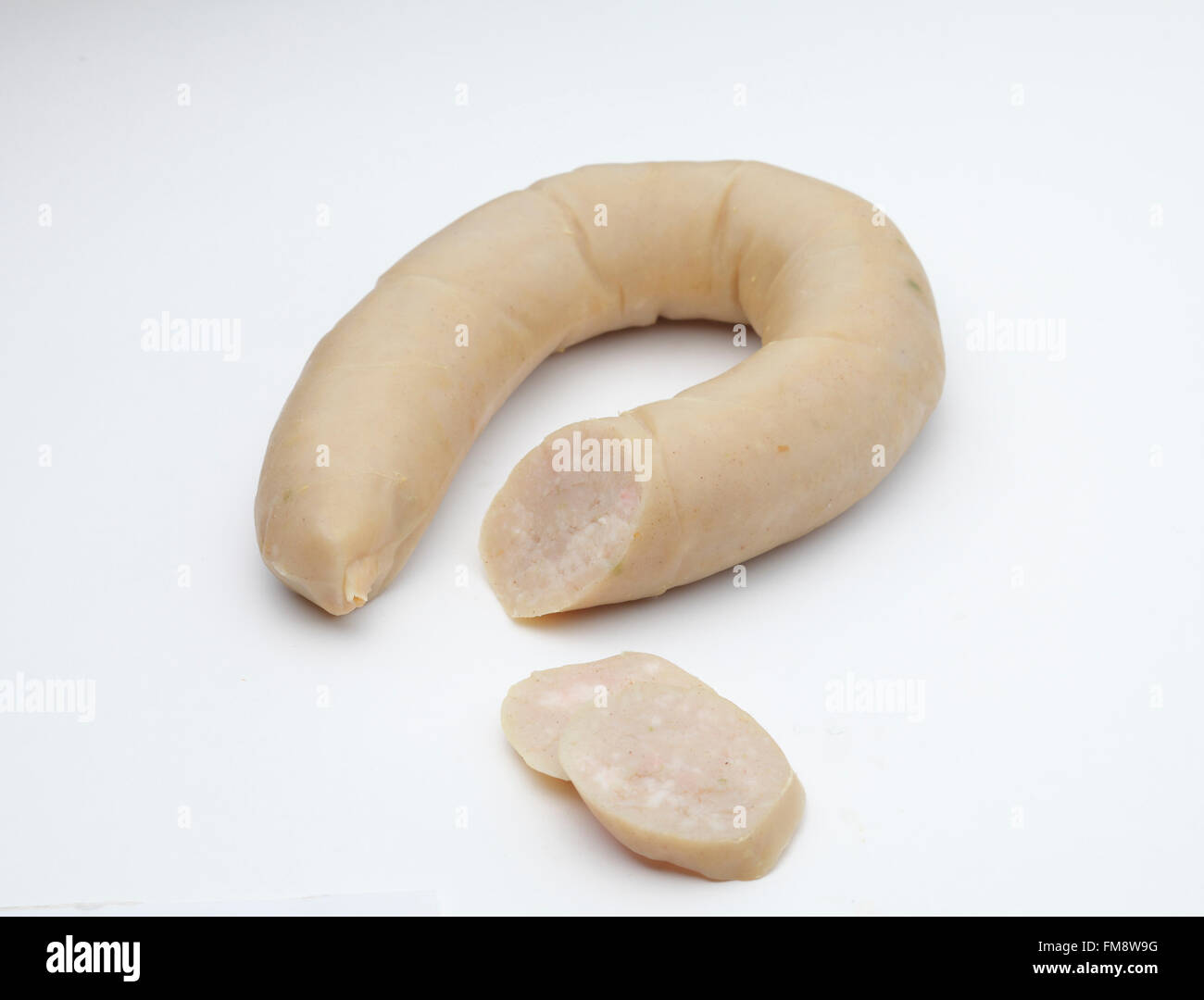 Fen chang, pork and bean starch sausage from China, also contains ...
