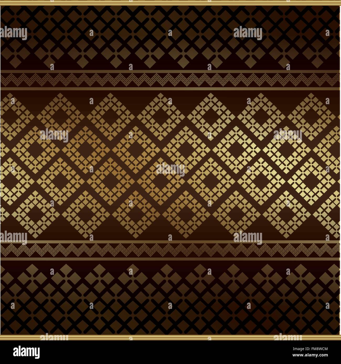 Vector bright pattern east Stock Vector Images - Alamy