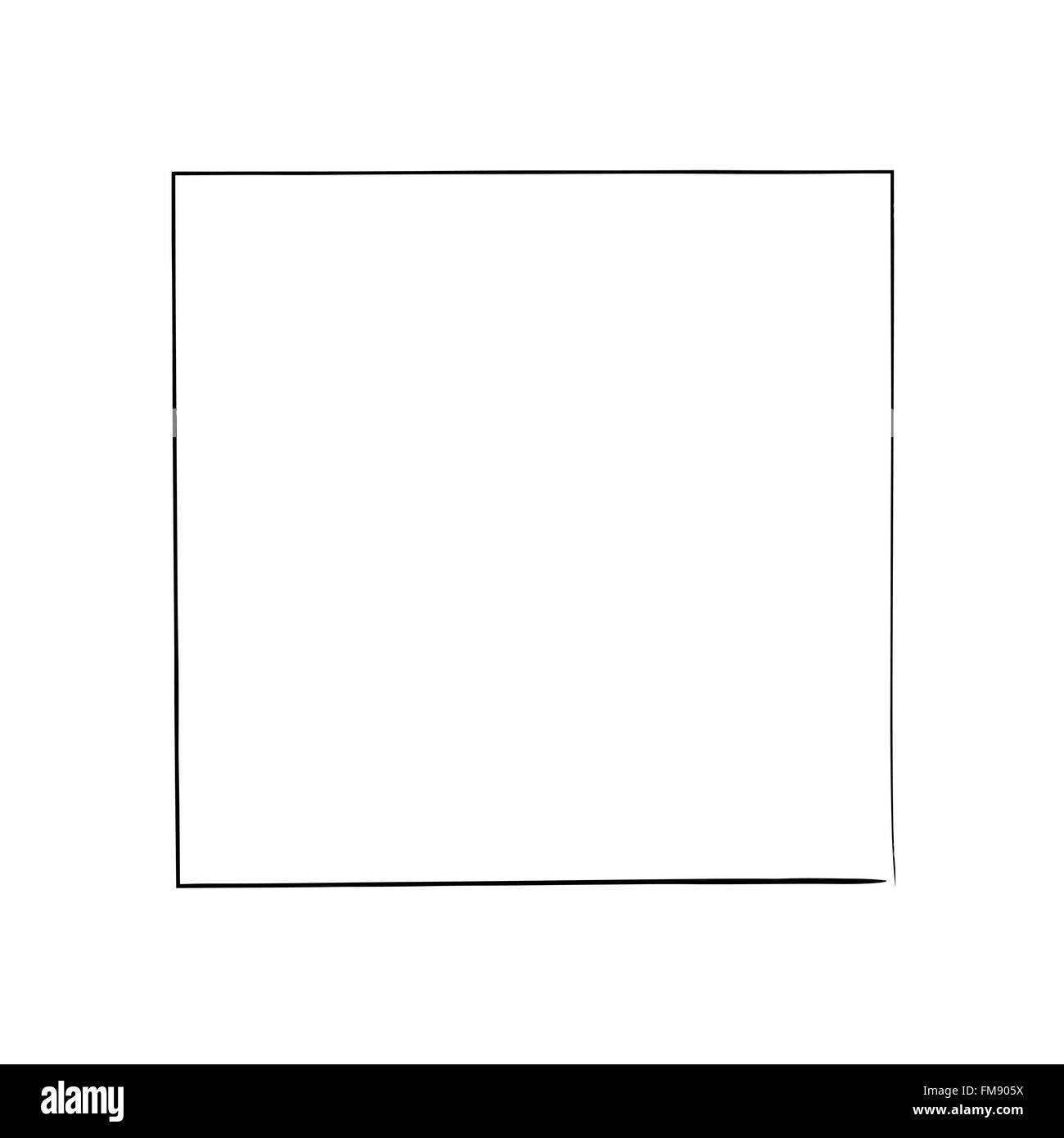Frame square ink grunge background Stock Vector Image & Art - Alamy