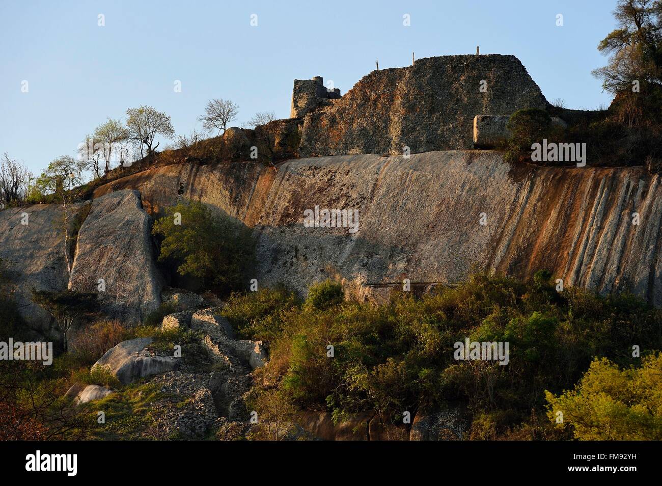 Zimbabwe, Masvingo province, the ruins of the archaeological site of ...