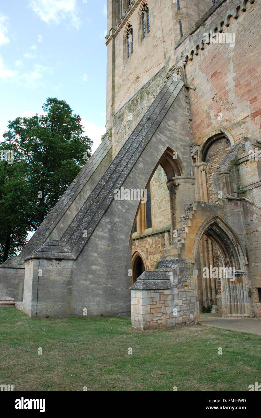 The Abbey Church Pershore Stock Photo - Alamy