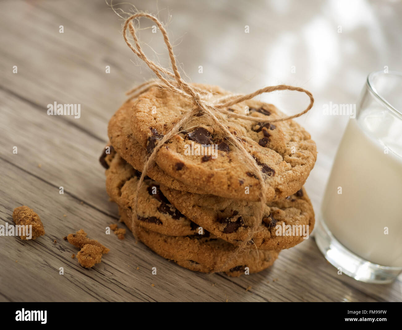 a tower with biscuits Stock Photo - Alamy