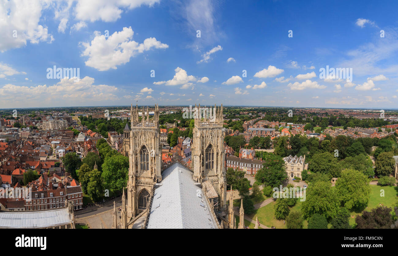 Sightseeing on the famous York Minster, United Kingdom Stock Photo - Alamy