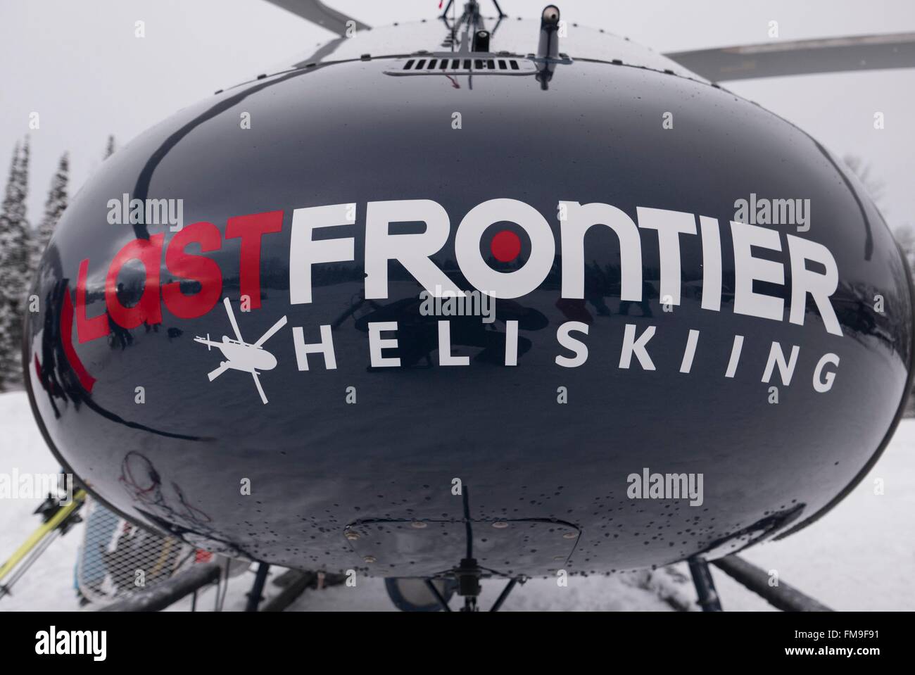 Last Frontier Heliskiing in Northern BC, Canada Eurocopter AS 350 ...