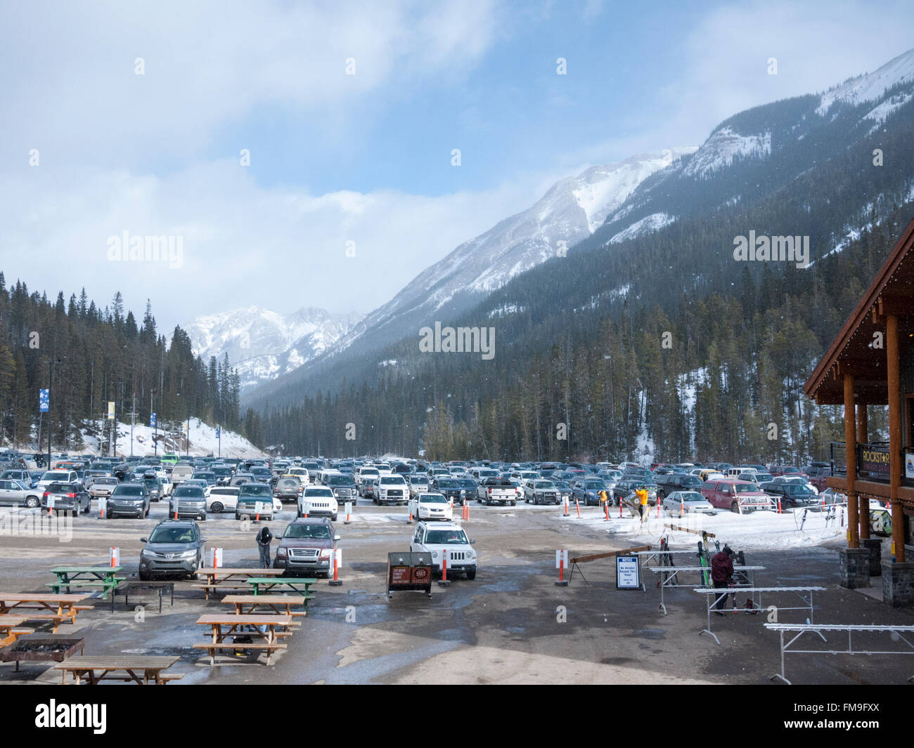 Sunshine village banff canada hi-res stock photography and images - Alamy