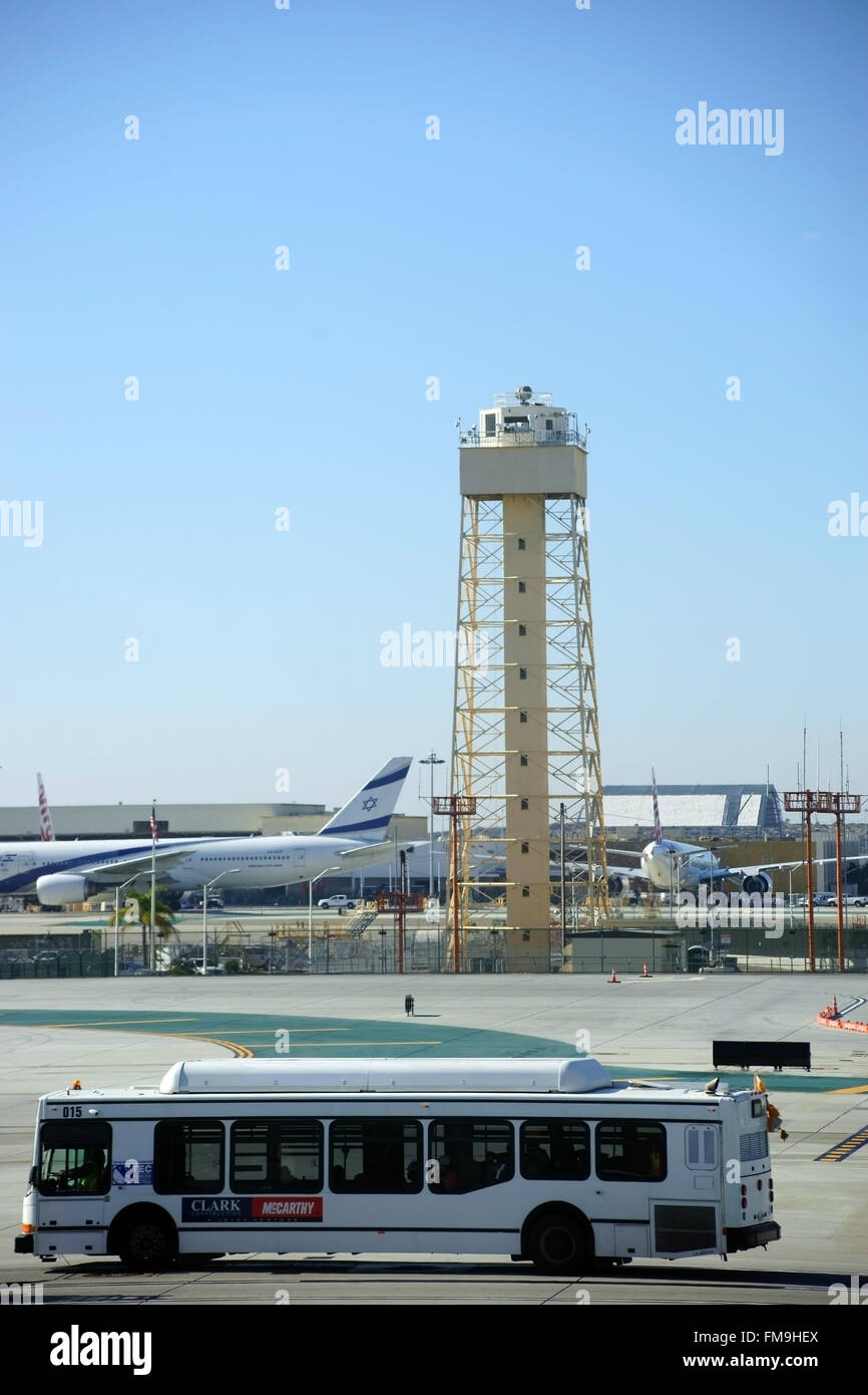 Lax air traffic control tower hi-res stock photography and images - Alamy