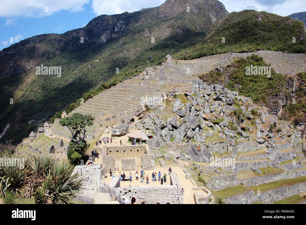 The Inca city of Machu Picchu Stock Photo - Alamy