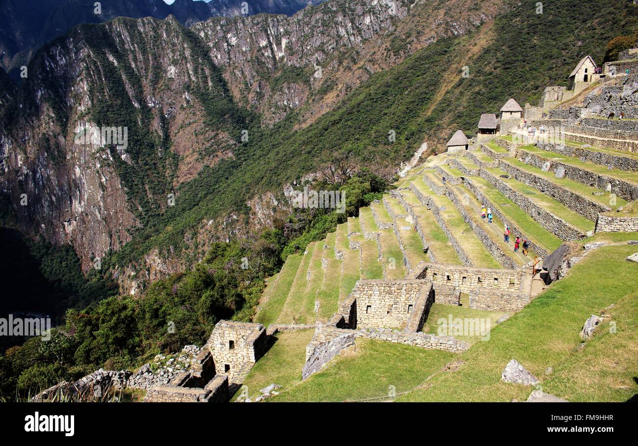 The Inca city of Machu Picchu Stock Photo - Alamy
