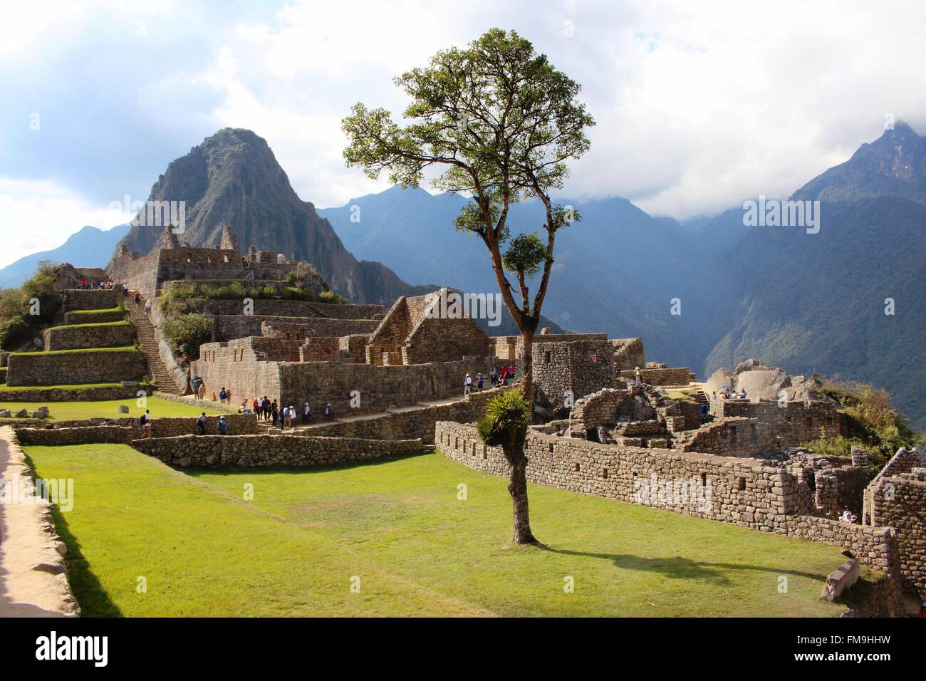The Inca city of Machu Picchu Stock Photo - Alamy