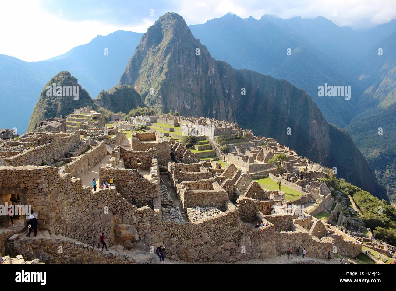 The Inca city of Machu Picchu Stock Photo - Alamy