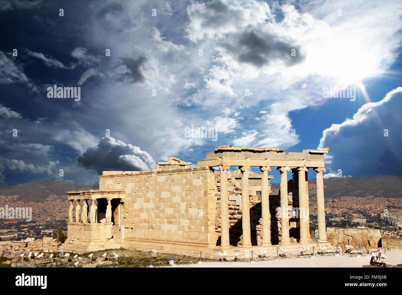 The Greek capital of Athens Stock Photo - Alamy