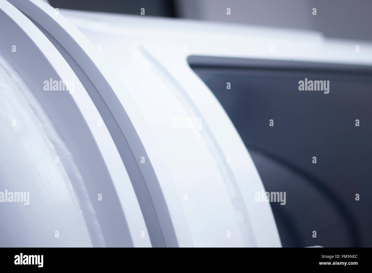 Hyperbaric oxygen therapy HBOT chamber tank in medical hospital clinic ...