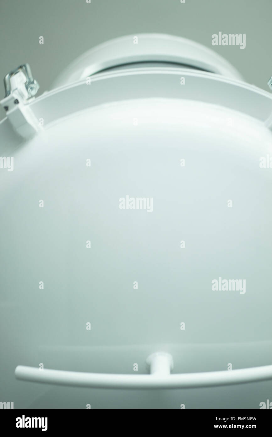 Hyperbaric oxygen therapy HBOT chamber tank in medical hospital clinic ...