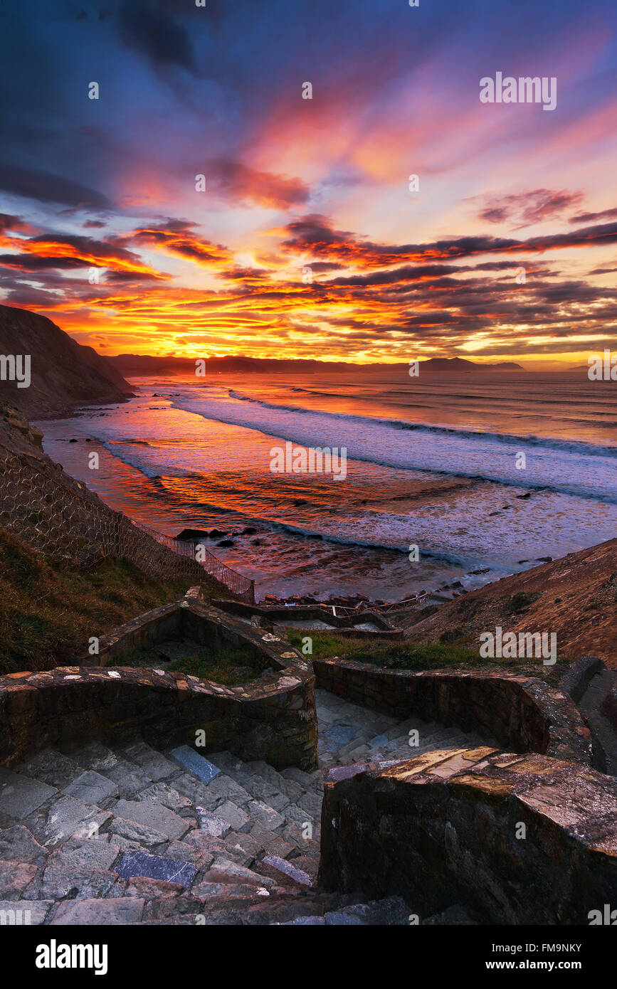 Barrika beach hi-res stock photography and images - Alamy