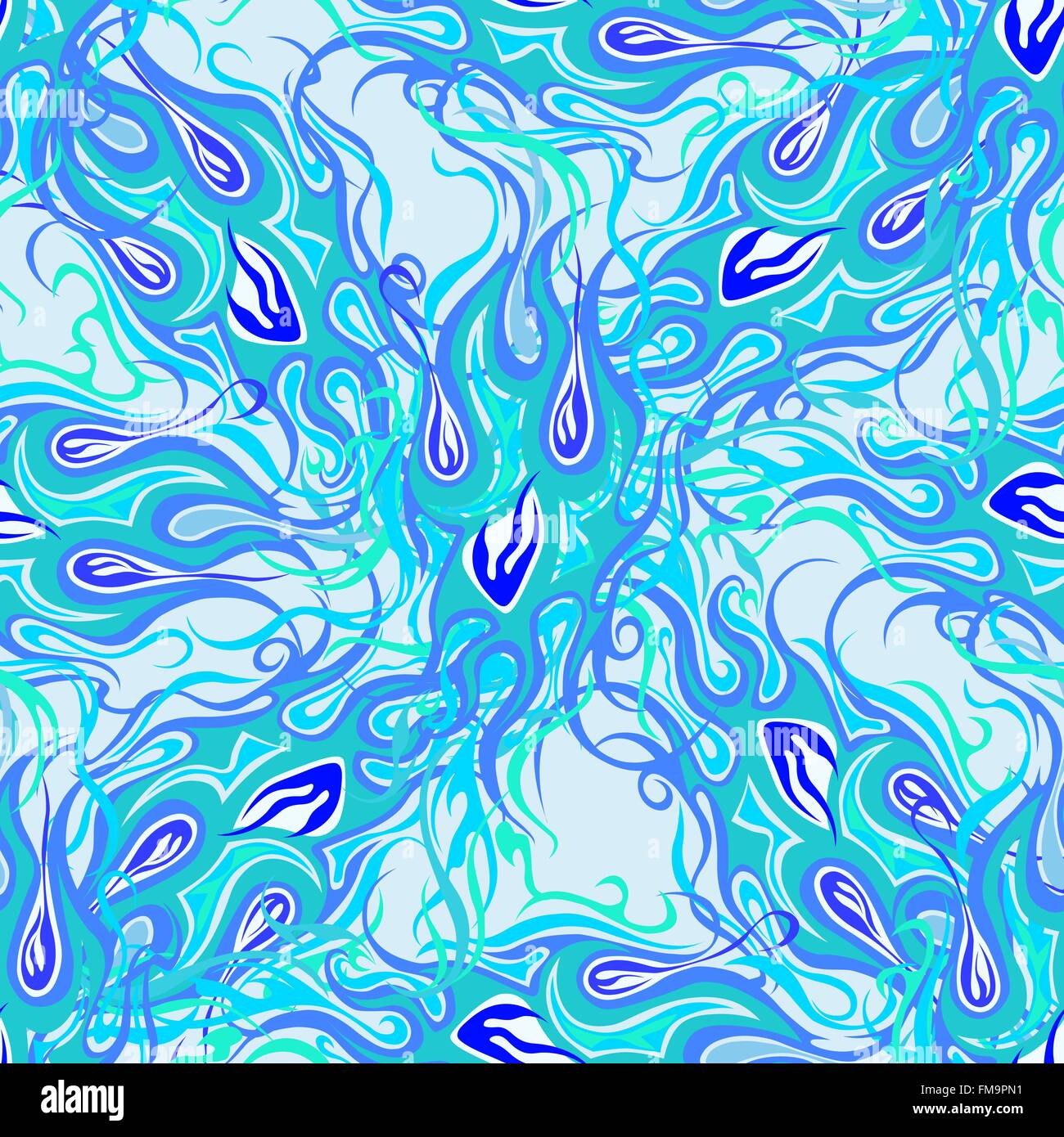 Endless water flow Stock Vector Images - Alamy