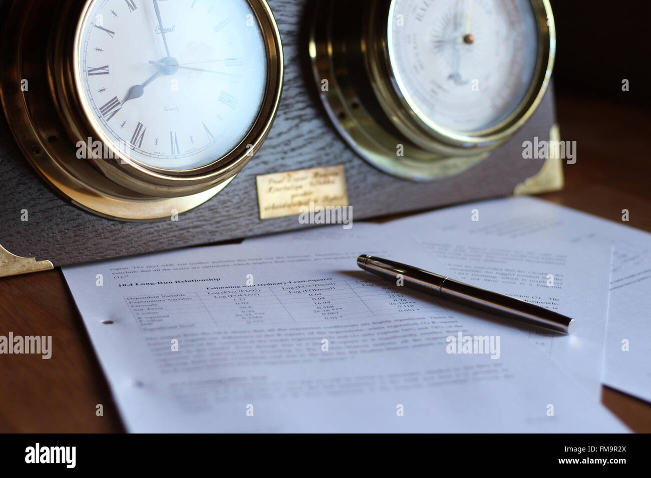 Time to study Stock Photo - Alamy