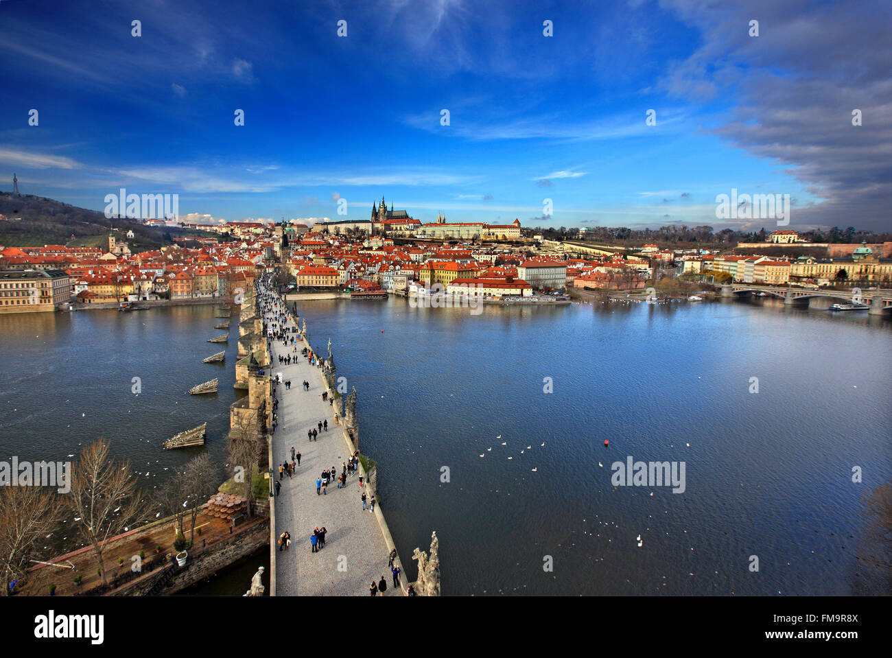 Prague castle view hi-res stock photography and images - Alamy