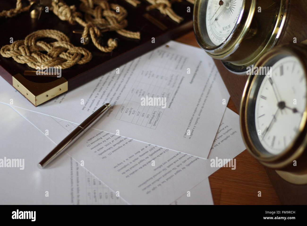 Time to study Stock Photo - Alamy